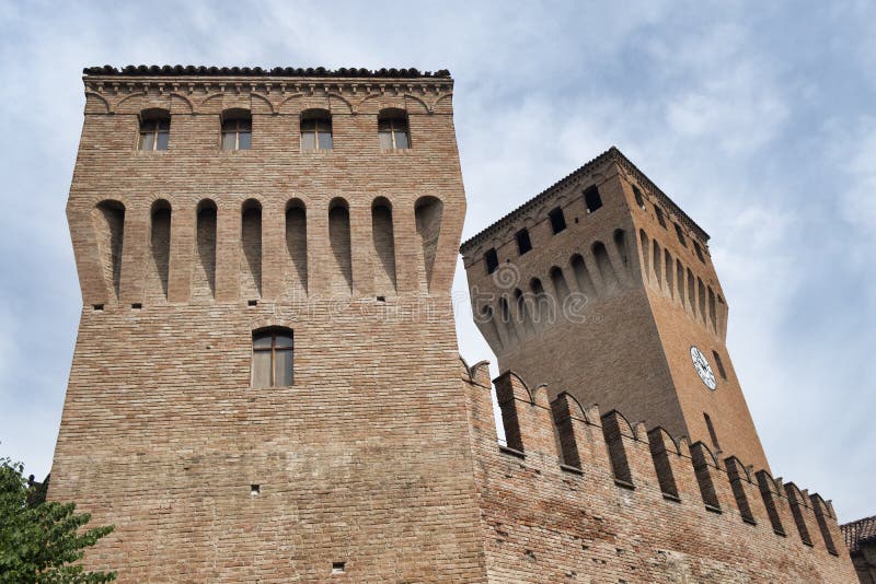 Formigine Modena, Italia: Castello Immagine Stock - Immagine di antico ...