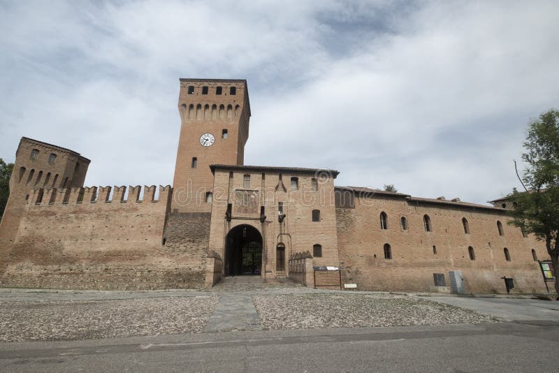 Formigine Modena, Italy: Castle Stock Photo - Image of castle, emilia ...