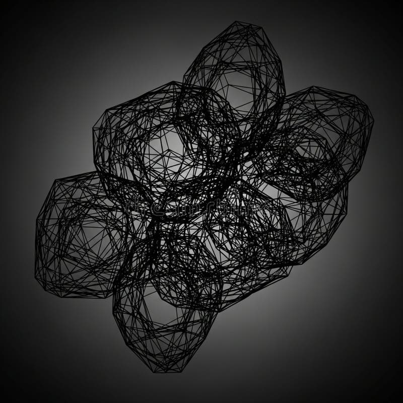 Abstract Lattice Configuration Stock Illustrations – 73 Abstract ...