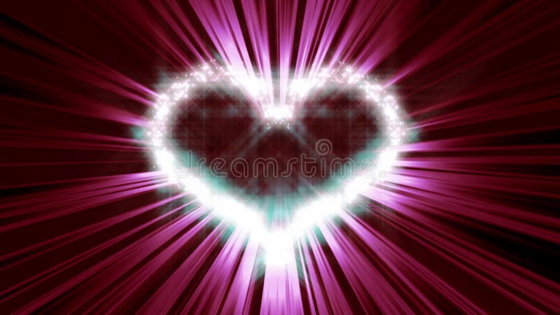 Heart light ray stock video. Video of magic, generated - 238334591