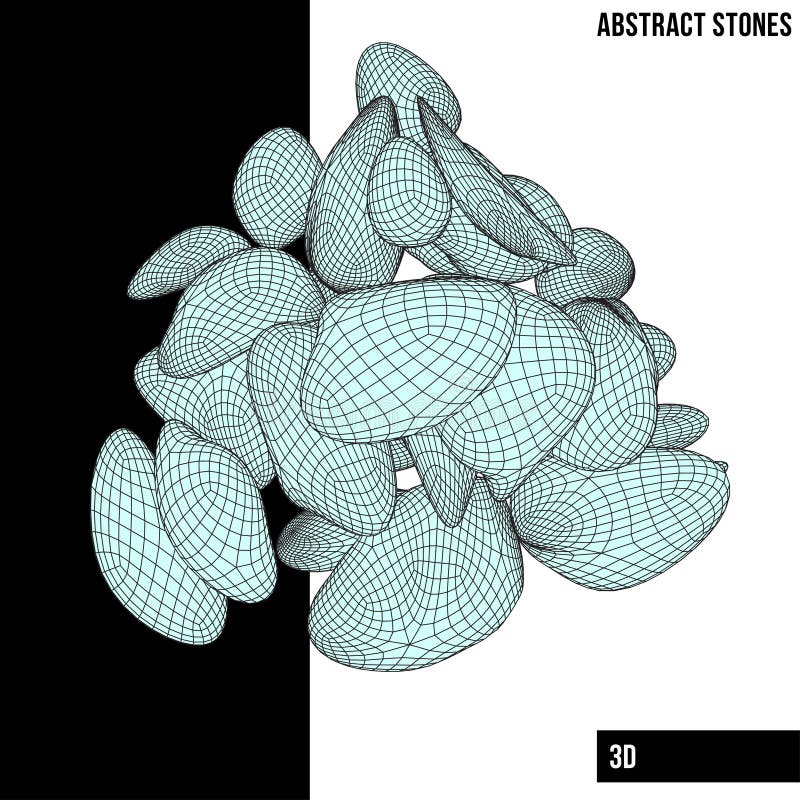 Formless elements. stock vector. Illustration of element - 53549496