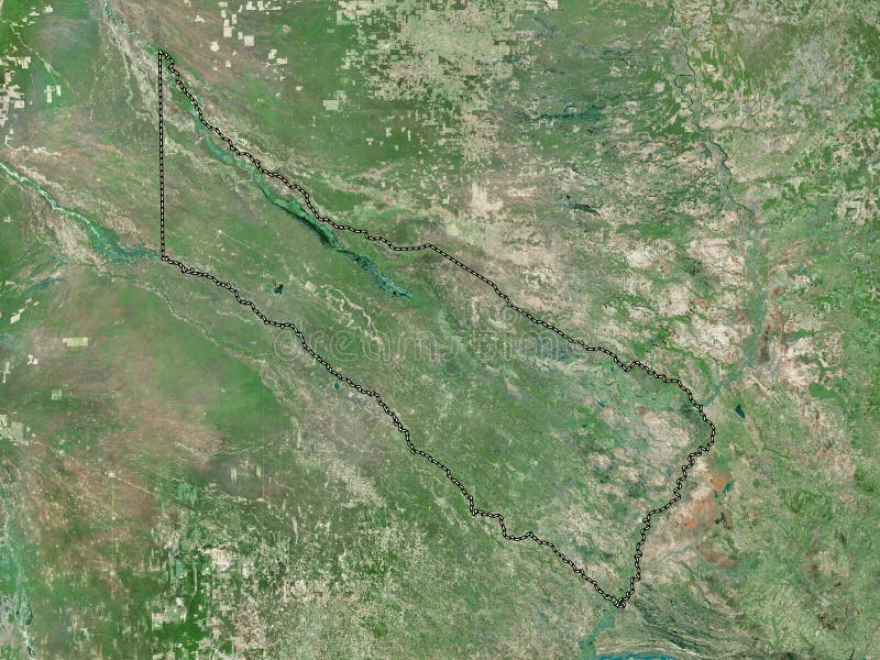 Formosa, Argentina. High-res Satellite. No Legend Stock Illustration ...