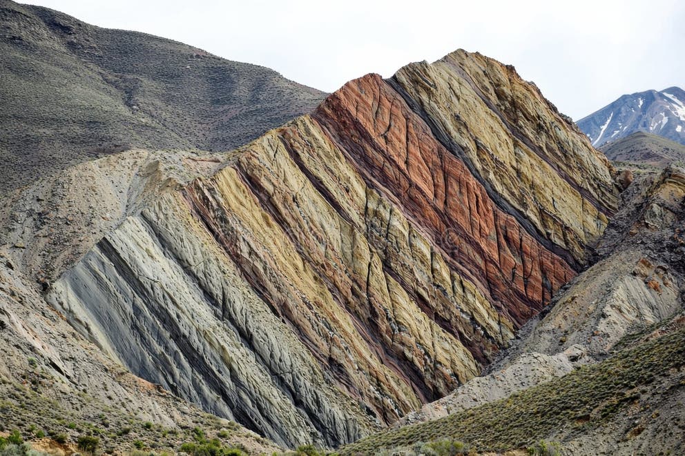 An Anticline Geological Formation is a Type of Fold in Rock Layers that ...