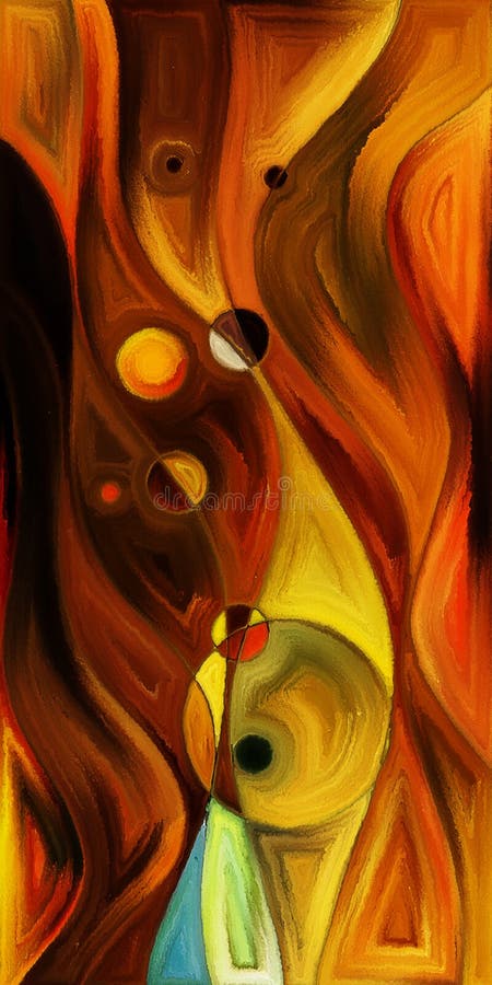 Forms Flow stock illustration. Illustration of brushstroke - 184573684