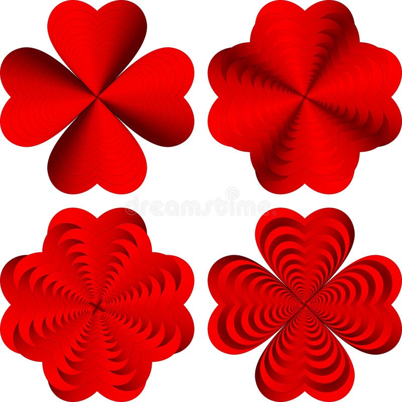 Forms of heart stock vector. Illustration of feeling - 35907509