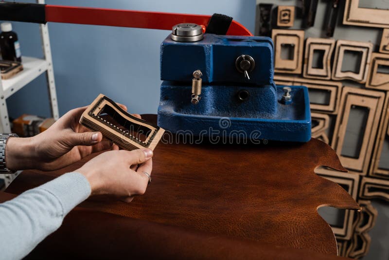 Forms for Leather Punching Press for Punch Genuine Leather. Craftsman ...