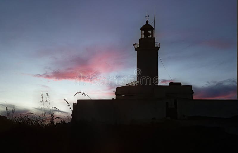 Lighthouse on Cap De Fer, Algeria Stock Photo - Image of vicinity ...