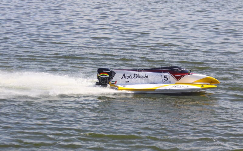 Formula 1 H2O Powerboat GrandPrix Editorial Photo - Image of qamzi ...
