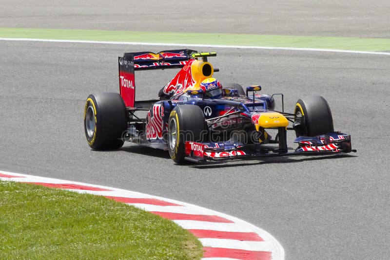 F1 Photo - Formula One Car Red Bull : Mark Webber Editorial Image ...