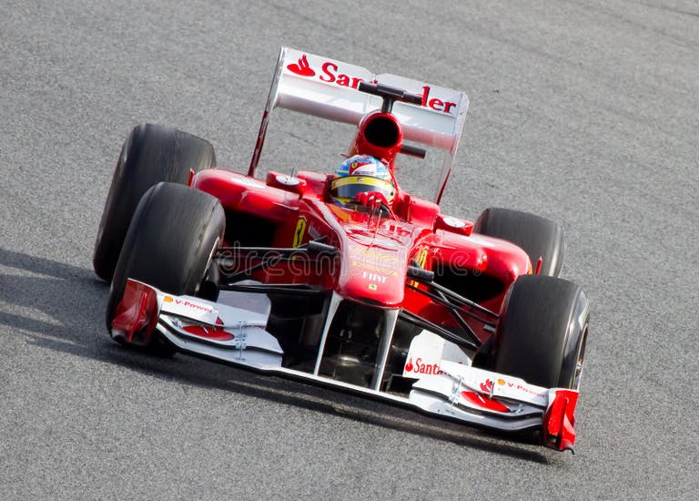 Formula 1 Racing (Spanish Grand Prix) Editorial Stock Photo - Image of ...