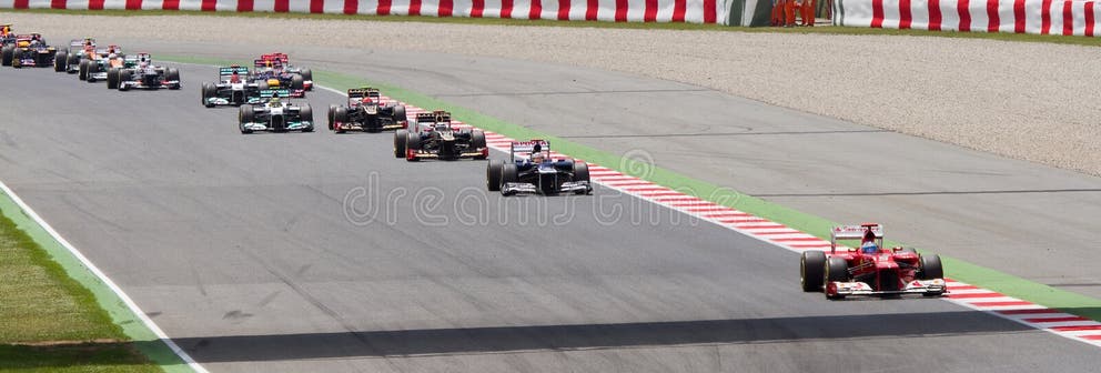 Formula 1 Spanish Grand Prix Editorial Stock Photo - Image of european ...