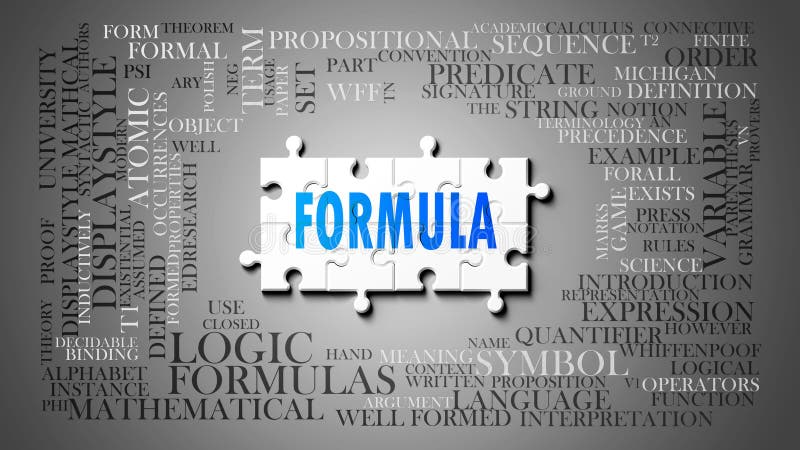 Formula As a Complex Subject, Related To Important Topics Spreading ...