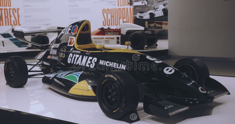 Formula Campus Car by Renault and Elf at the Grand Prix Museum Stock ...