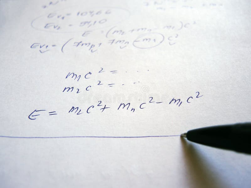 547 Handwritten Science Formula Stock Photos - Free & Royalty-Free ...