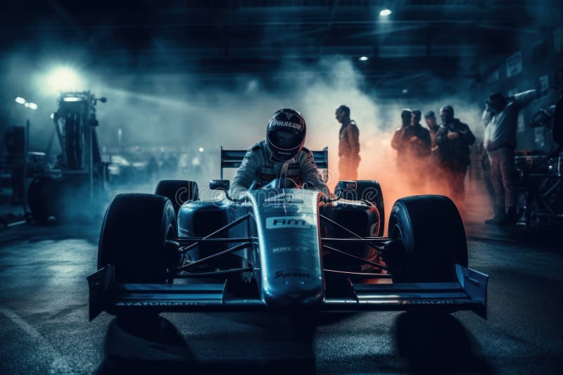 Formula 1, F1 stock illustration. Illustration of driver - 277619099