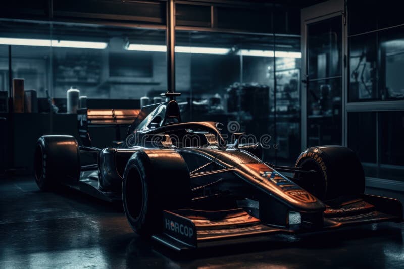 Formula 1, F1 stock illustration. Illustration of racetrack - 277619040