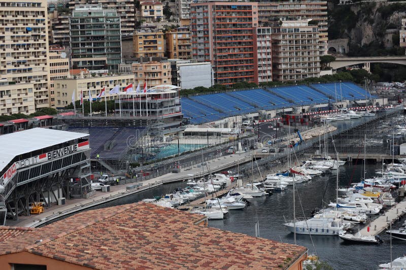 Formula 1 Grand Prix Area Route from Monaco Editorial Photography ...