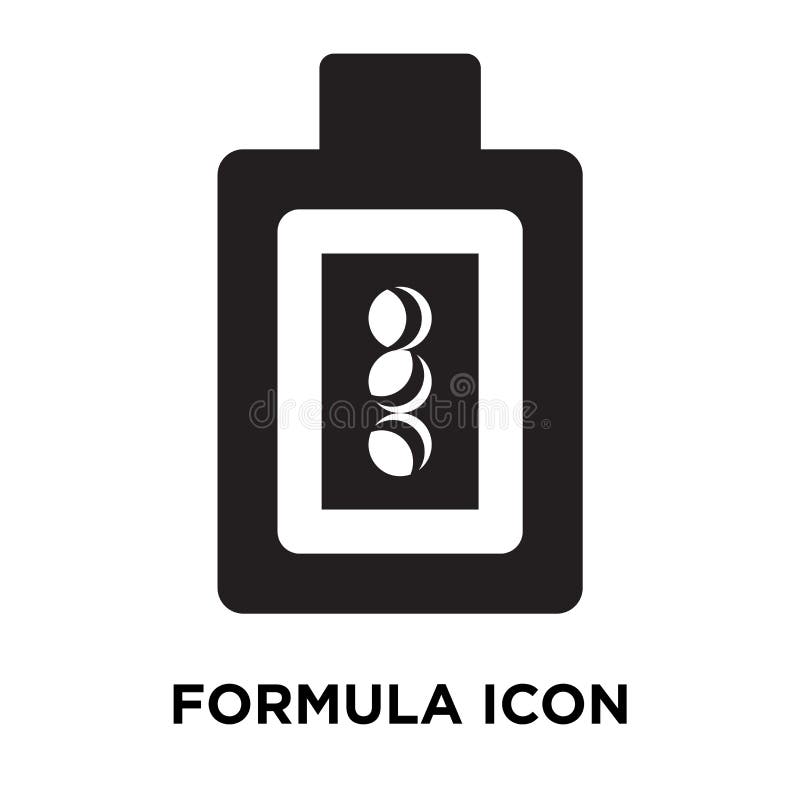 Formula Icon Vector Isolated On White Background, Logo Concept O Stock ...