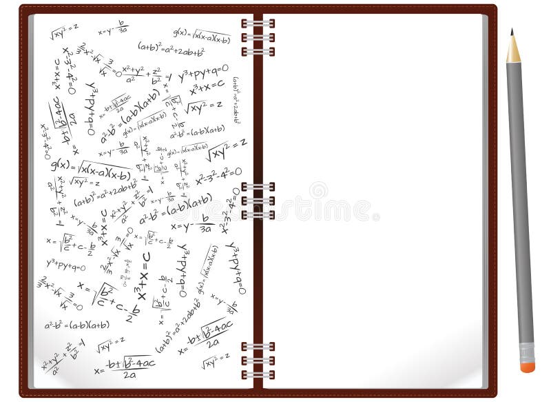 Formula math stock vector. Illustration of note, education - 51938374