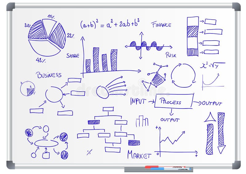 Formula math stock vector. Illustration of school, calculate - 42310557