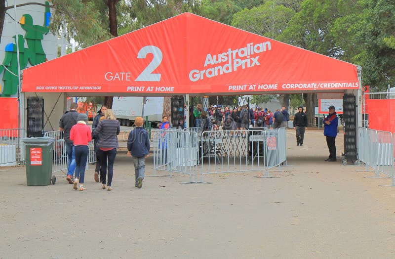 Formula 1 Melbourne Australia Editorial Image - Image of lifestyle ...