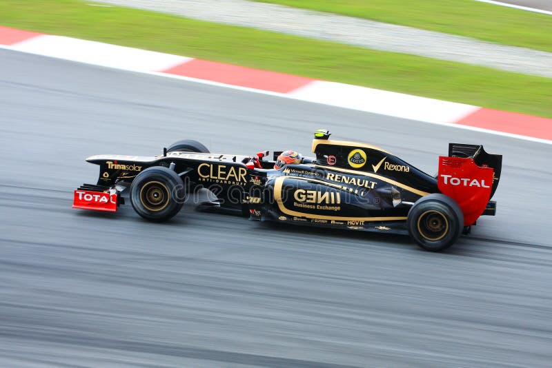 Formula one 2012 editorial image. Image of spain, engine - 23989240