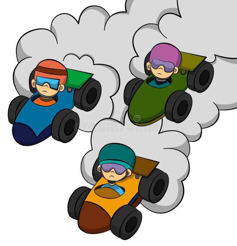 Formula One Cartoon Stock Illustrations – 1,030 Formula One Cartoon ...