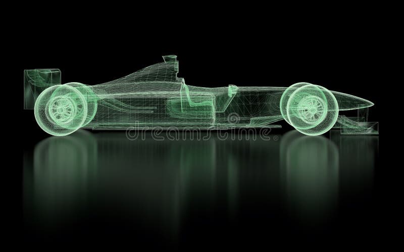 Formula One Mesh stock illustration. Illustration of championship ...
