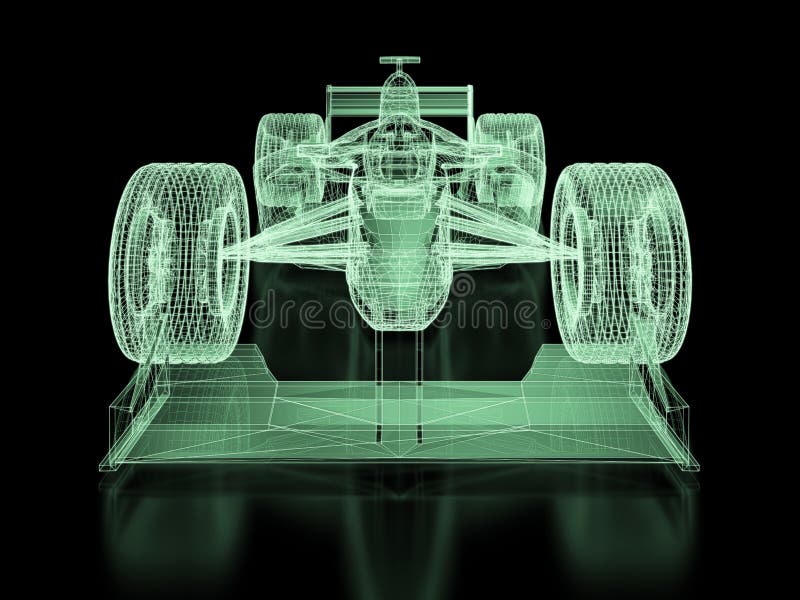 Formula One Mesh stock illustration. Illustration of championship ...
