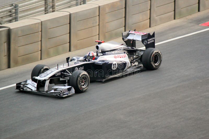 Formula One Racing Car editorial stock photo. Image of activity - 33169073