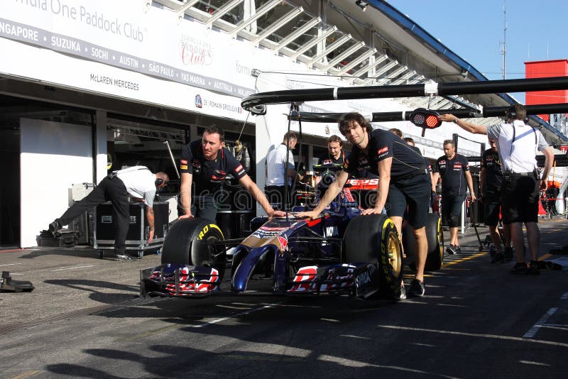 Formula One Racing Car - F1 Photos Editorial Photography - Image of ...