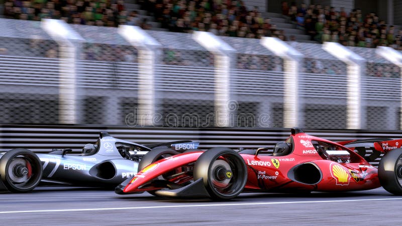 Formula One Racing Concept Car Editorial Photo - Illustration of ...