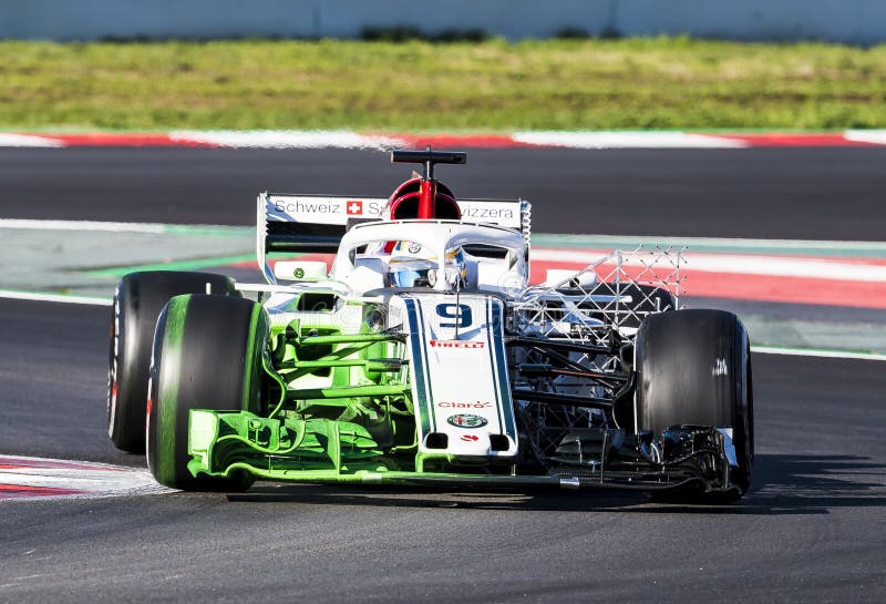 FORMULA ONE TEST DAYS 2018 - MARCUS ERICSSON Editorial Stock Image ...