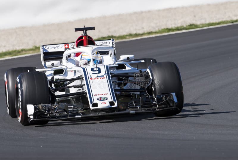 Formula One Test Days 2018 - Marcus Ericsson Editorial Stock Photo ...
