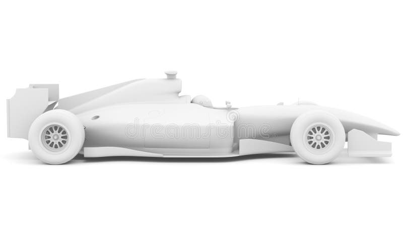 Formula One Car Side View Stock Illustrations – 477 Formula One Car ...