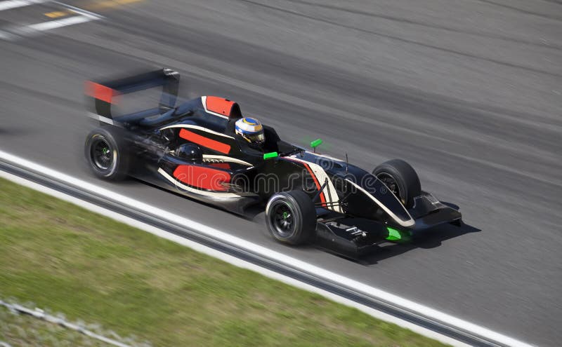 Formula 4.0 Race Cars Racing at High Speed Stock Photo - Image of cars ...