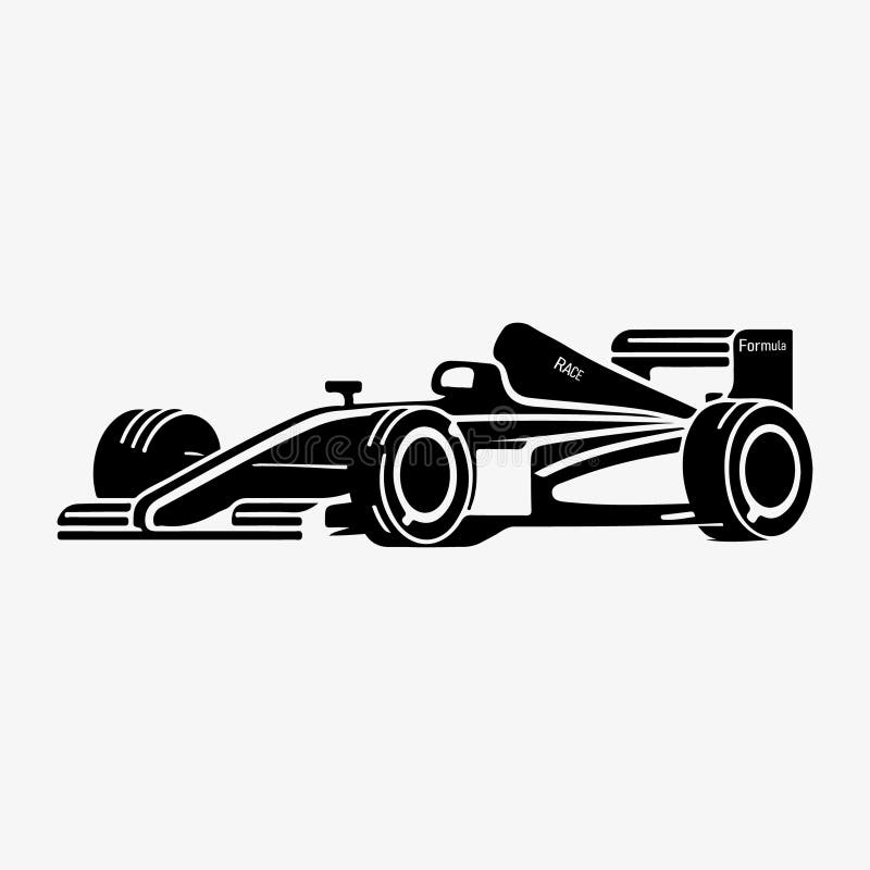 Formula Race Detailed Car. Vector Eps Illustration Stock Vector ...