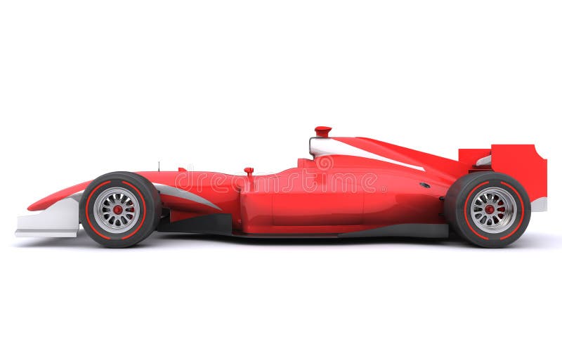 Formula One Car Side View Stock Illustrations – 516 Formula One Car ...