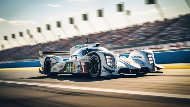 Formula 1 Racing in Action. AI Generated Stock Illustration ...