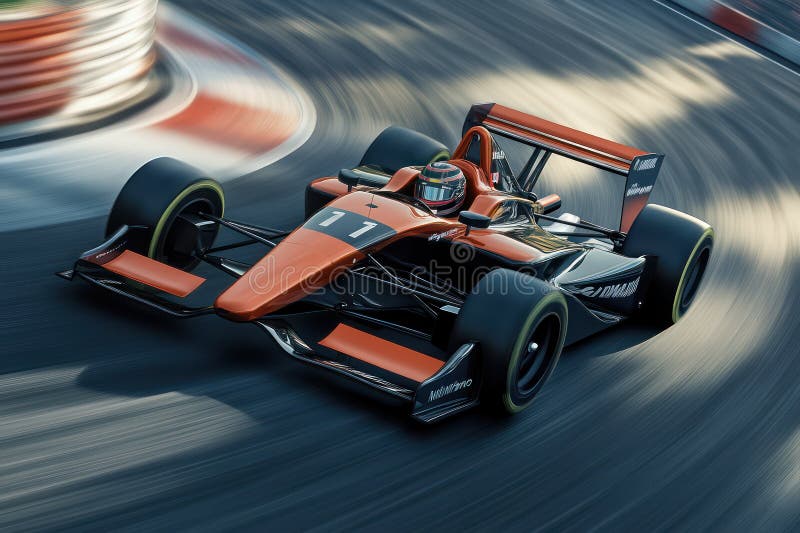 Formula Racing Car Turning at High Speed on Track Stock Image - Image of dynamic, speed: 399001935