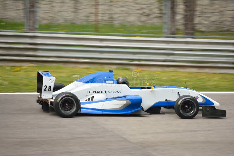 Formula Renault 2 0 Car Test At Monza Editorial Image Image Of
