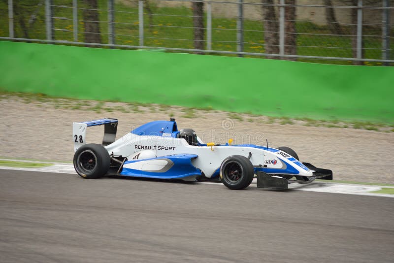 Formula Renault 2 0 Car Test At Monza Editorial Photography Image Of