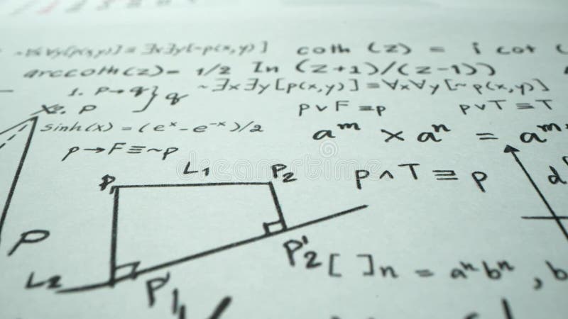 Formula the Solution To the Equation on Paper. Macro Shot of Education ... Formula the Solution To the Equation on Paper. Macro Shot of Education ...