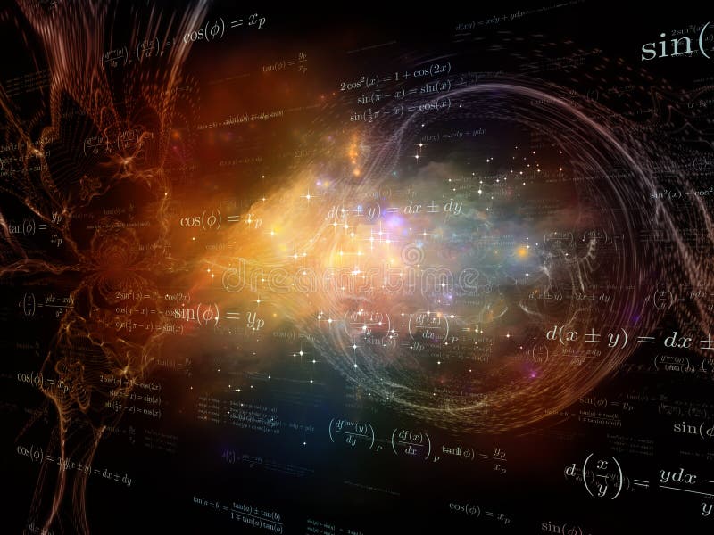 Formula Space stock illustration. Illustration of knowledge - 213849655