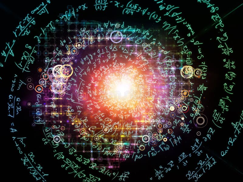 Formula Spiral stock illustration. Illustration of space - 179683013