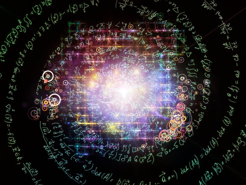 Formula Spiral stock illustration. Illustration of theory - 181440573