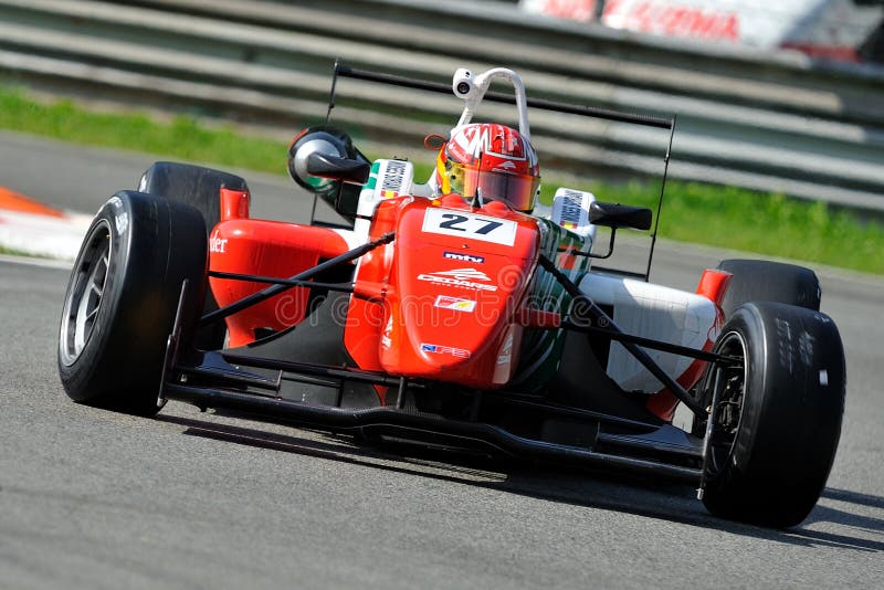 Formula Two Race Car in Monza Race Track Editorial Photography - Image ...