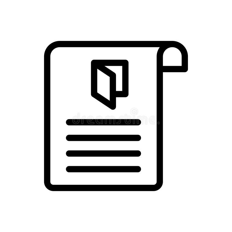 Signo de formulario ilustración del vector. Ilustración de escriba ...