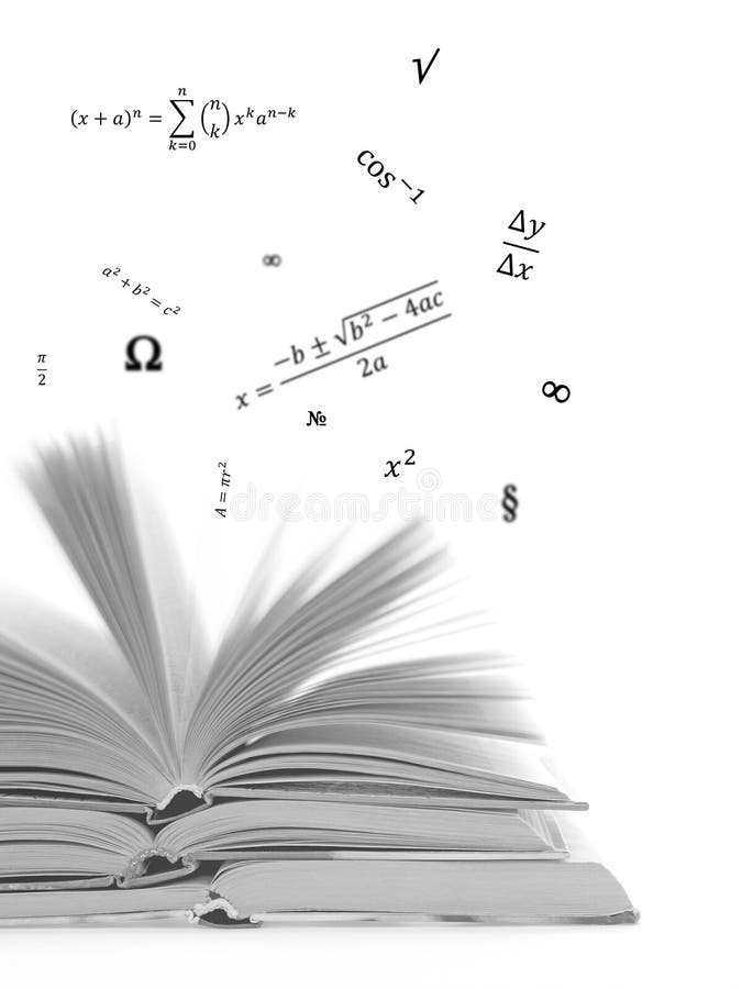 Formulas and book stock photo. Image of complexity, teaching - 48847502