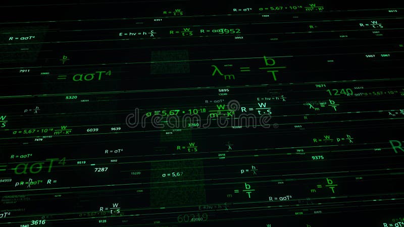 Formulas in Physics in Electronic Form. Animation. Computer Network ...
